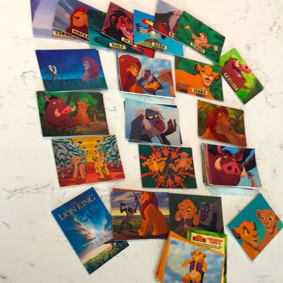 Disney | Toys | Lion King Disney Trading Cards Complete Set | Poshmark